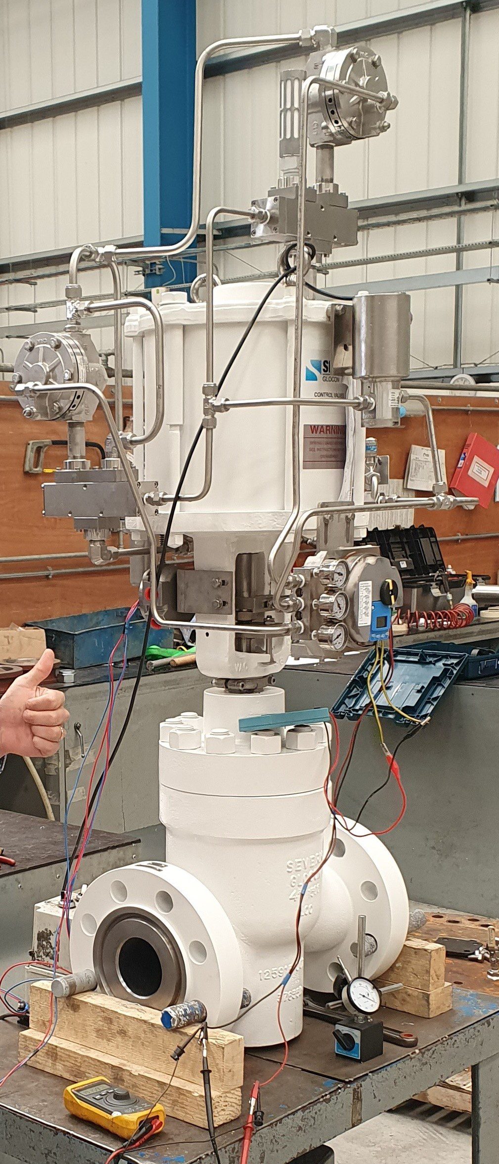 Severn ahead of time for anti-surge control valves for FPSO application